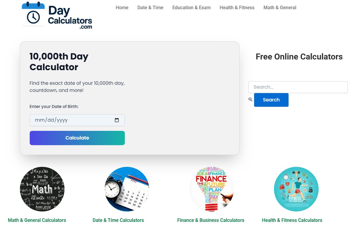 Working Days Calculator